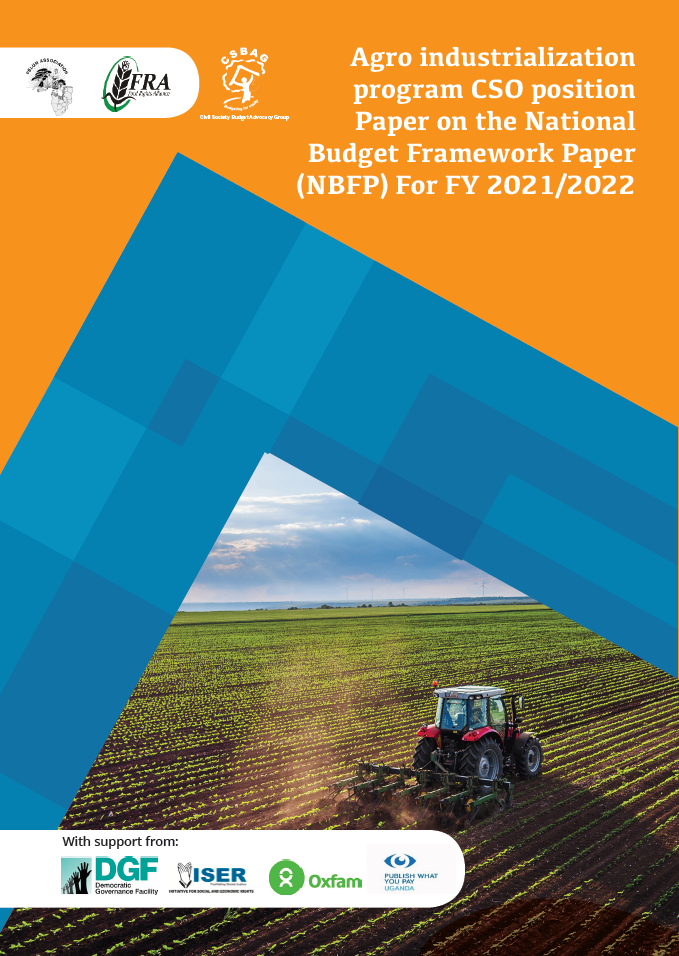 CSO Position paper on the Agro Industrialization Programme NBFP FY 2021 ...