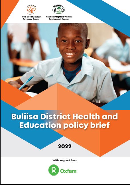 Buliisa District Health and Education policy brief 2022 : csbag.org